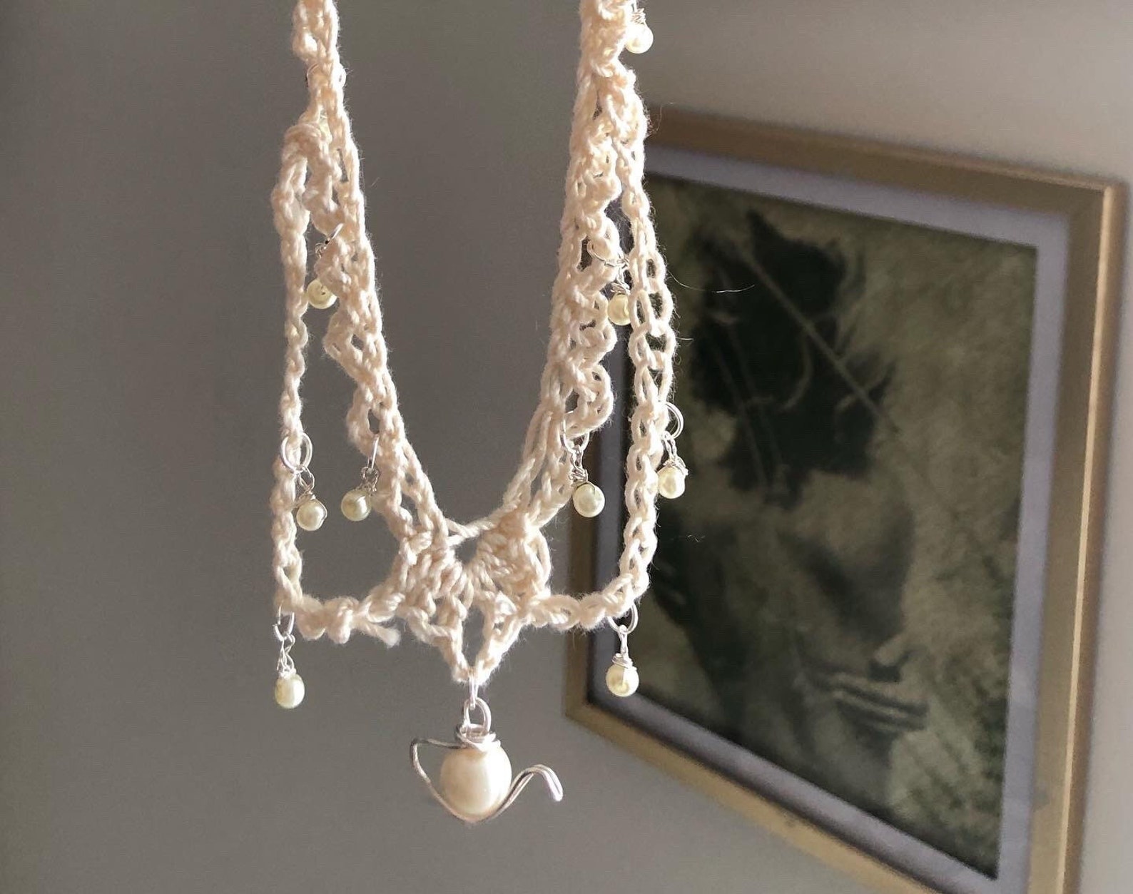 Fancy Shmancy Tea Party Necklace - Etsy