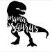 Mamasaurus Bebesaurus Bebe & Dinos Baby Dino Decal SVG | Etsy