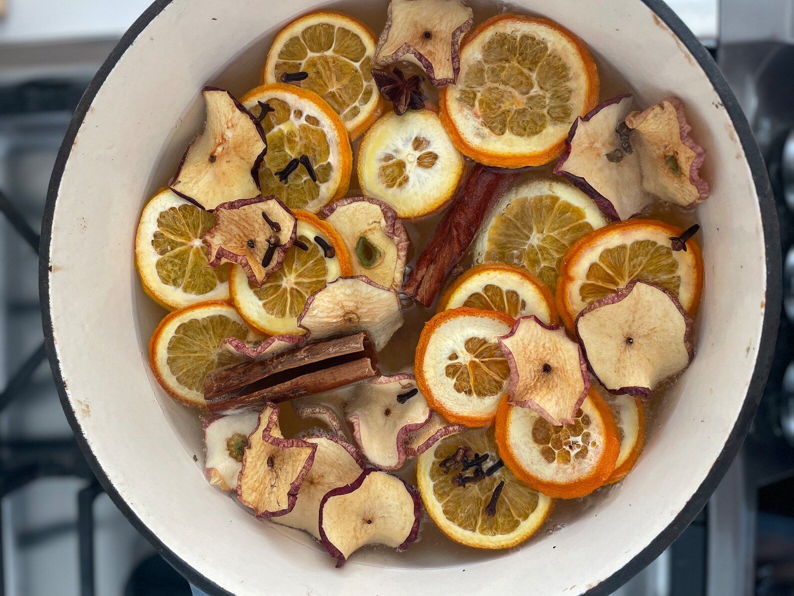 Autumn Spice Stove Top Potpourri, Dried Orange, Apple, Clove & Cinnamon ...