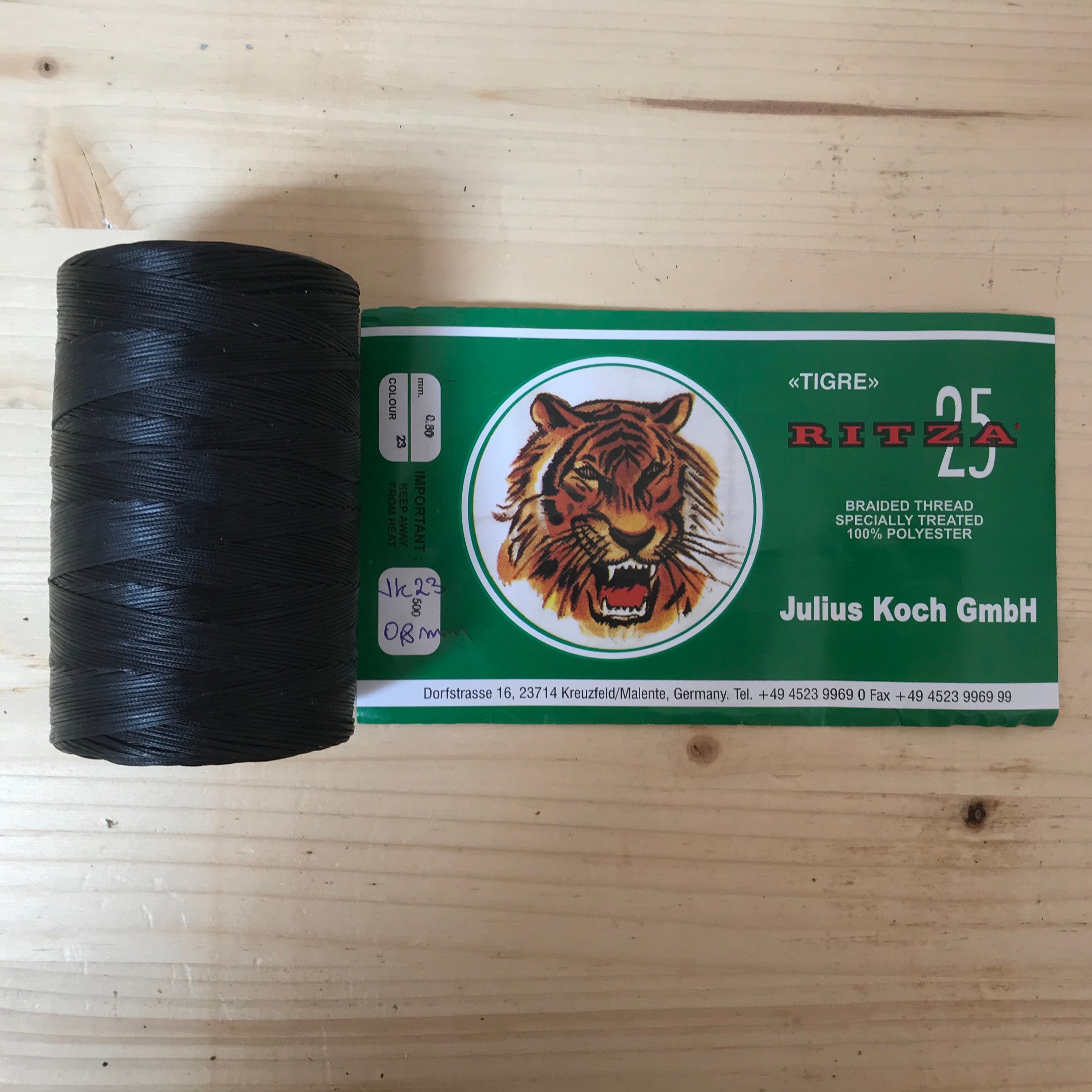 Full 500m Spools 08mm Tiger Thread Ritza 25 Factory Sealed | Etsy