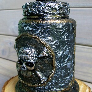 Witchcraft Jar/witch's Potion Bottle/halloween Skull Potion Jar/witch ...