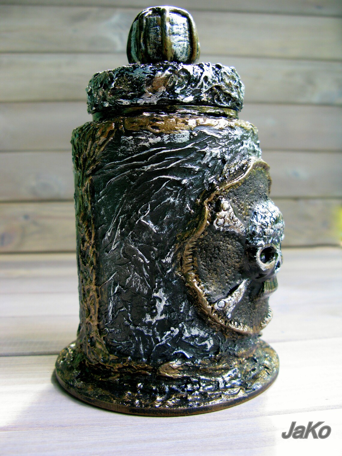 Witchcraft Jar/witch's Potion Bottle/halloween Skull - Etsy