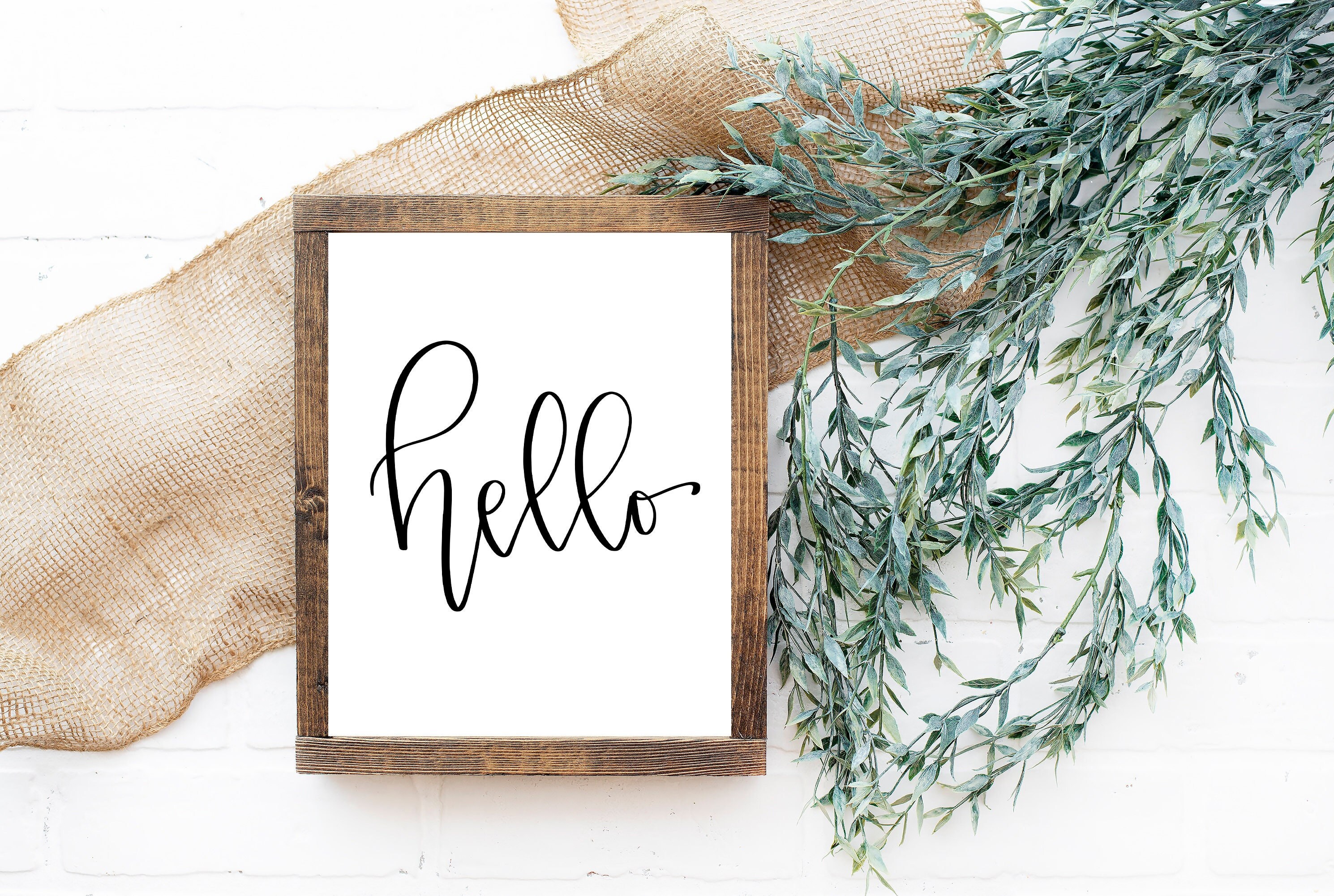 Hello Print | Hello Printable | Hello Poster | Hello Sign | Hello ...