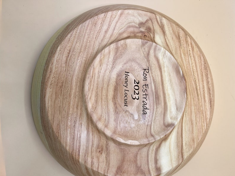 Honey Locust Bowl With Natural Edge - Etsy