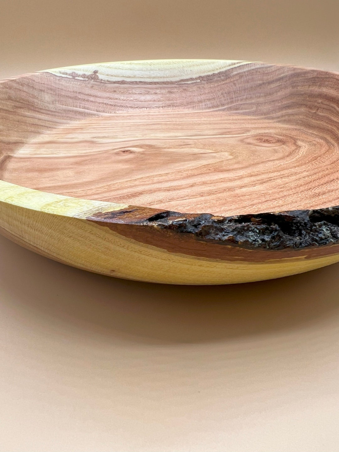 Honey Locust Bowl With Natural Edge - Etsy