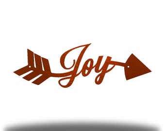 Metal Joy Sign | Etsy