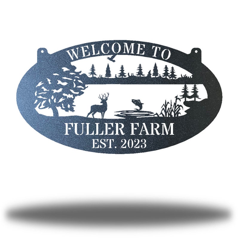 Metal Hunting Sign - Etsy