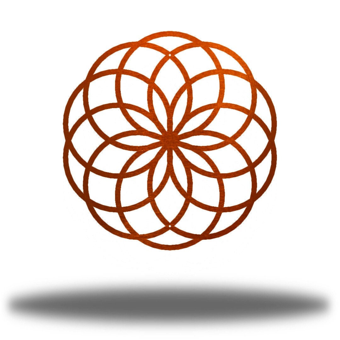 Geometric Circle Home Metal Wall Decor - Etsy