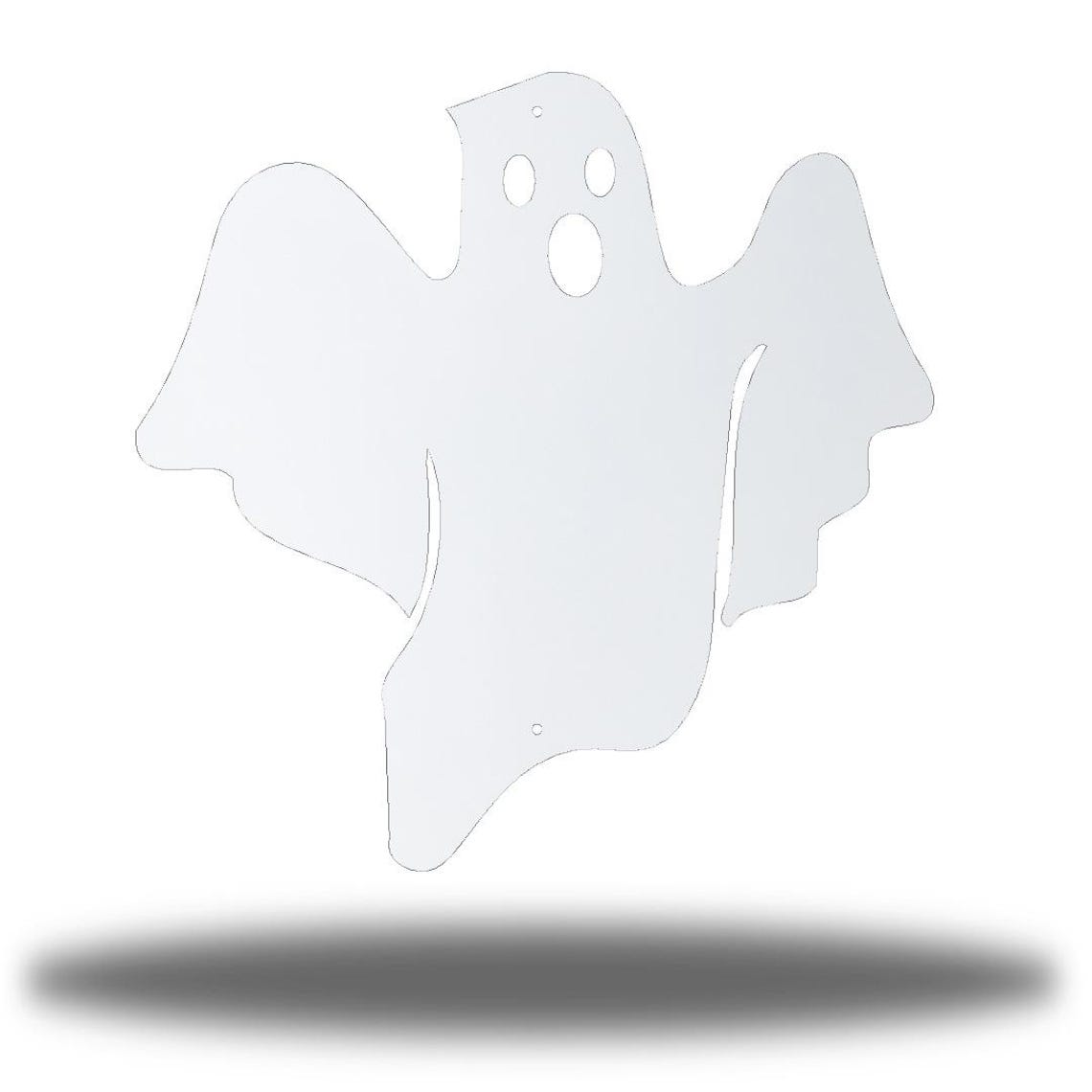 Ghost Halloween Metal Wall Art | Spooky Steel Seasonal Decor - Etsy