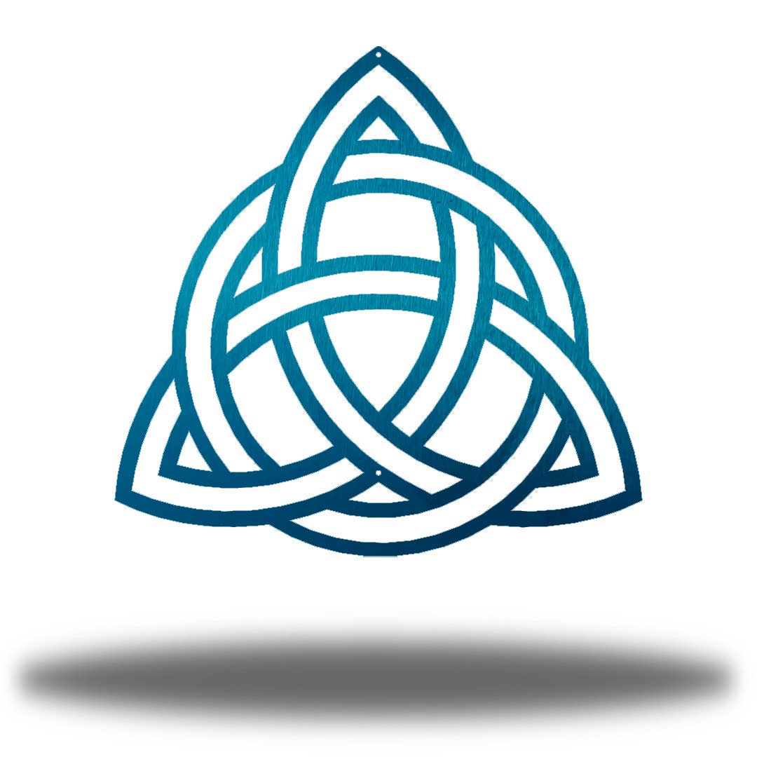 Celtic Triangle Historical Irish Home Metal Wall Art - Etsy