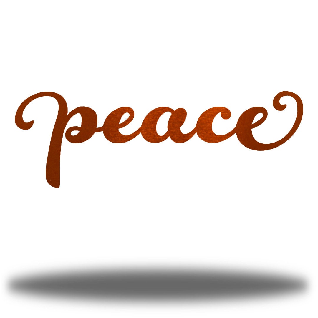 Peace In Cursive