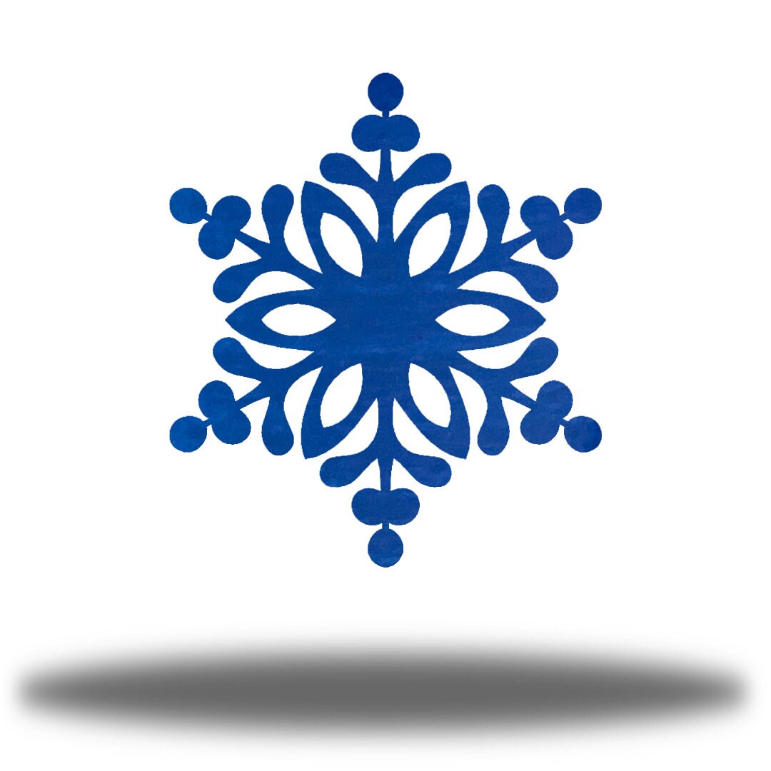 Steel Snowflake | Riverside Designs Holiday Metal Wall Art - Etsy