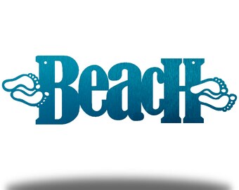 Beach Word Art | Etsy