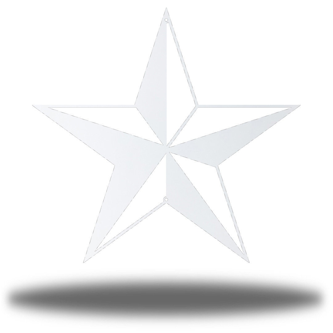 Nautical Star Metal Wall Art Steel Outdoor Decor | Etsy