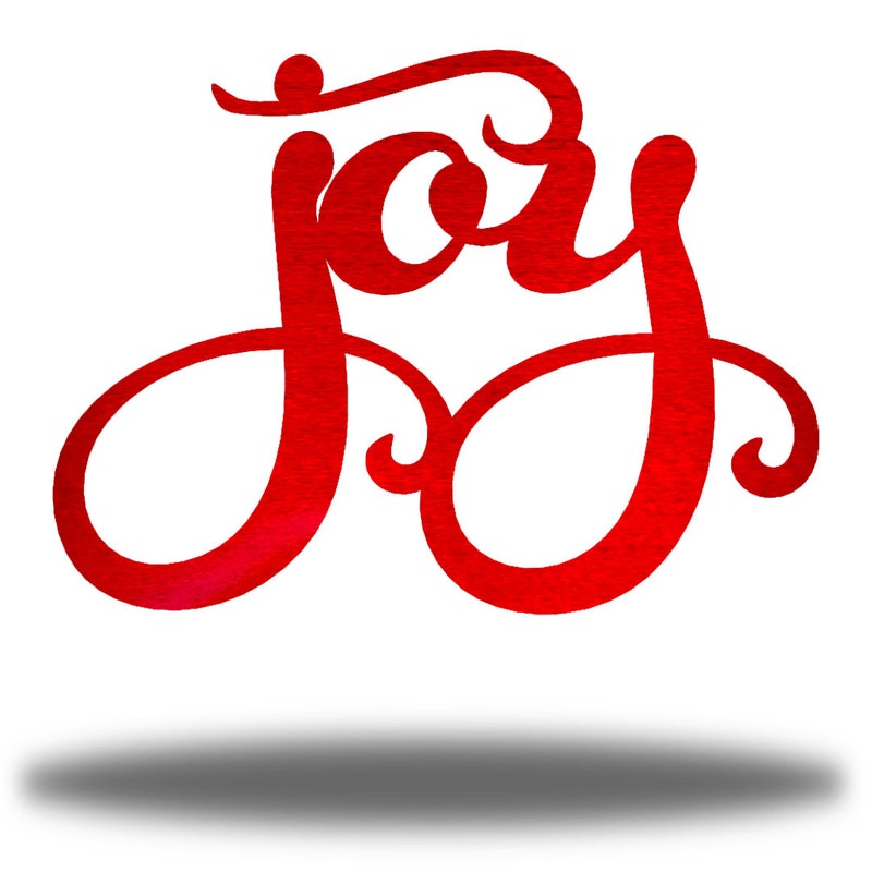 Joy Metal Sign - Etsy