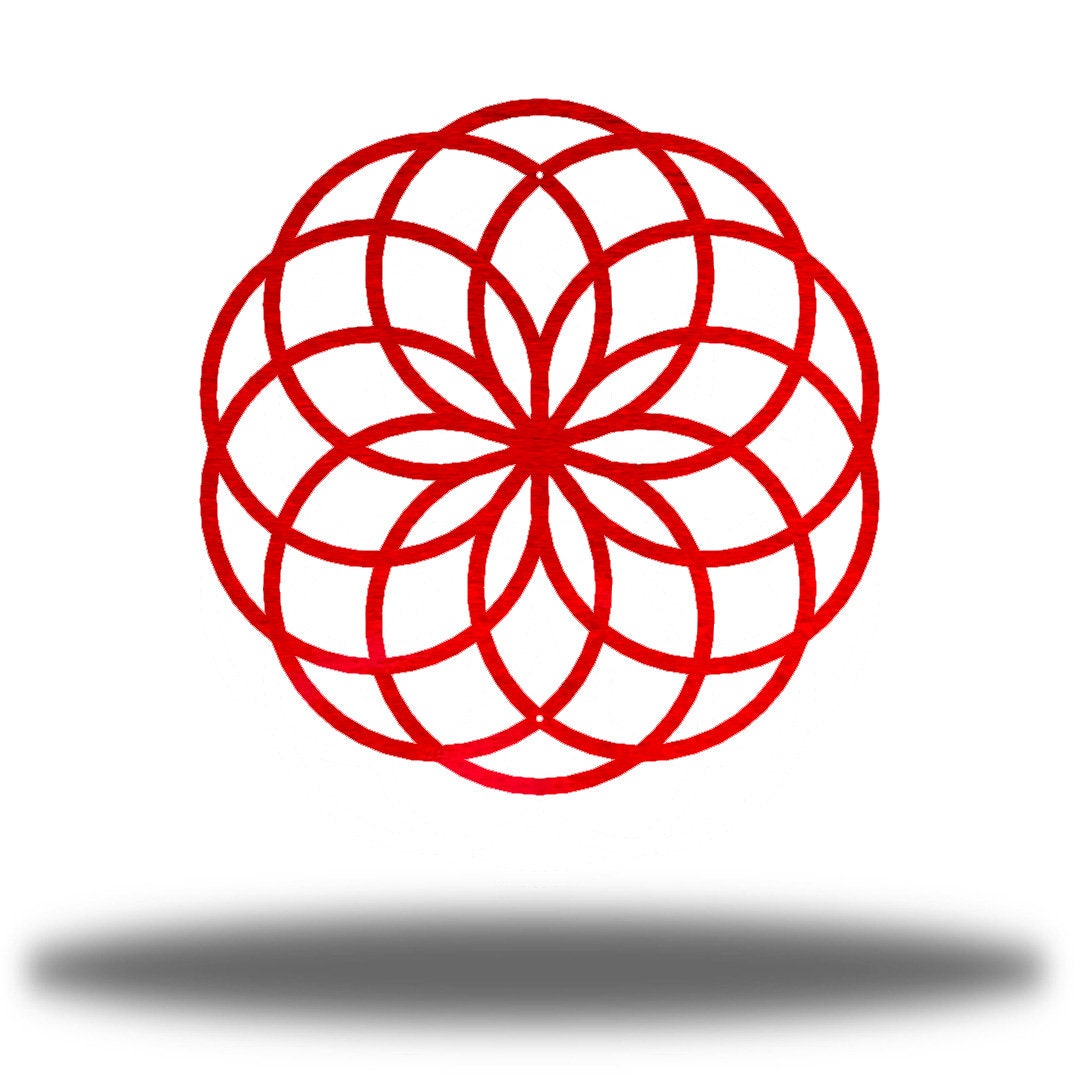 Geometric Circle Home Metal Wall Decor - Etsy