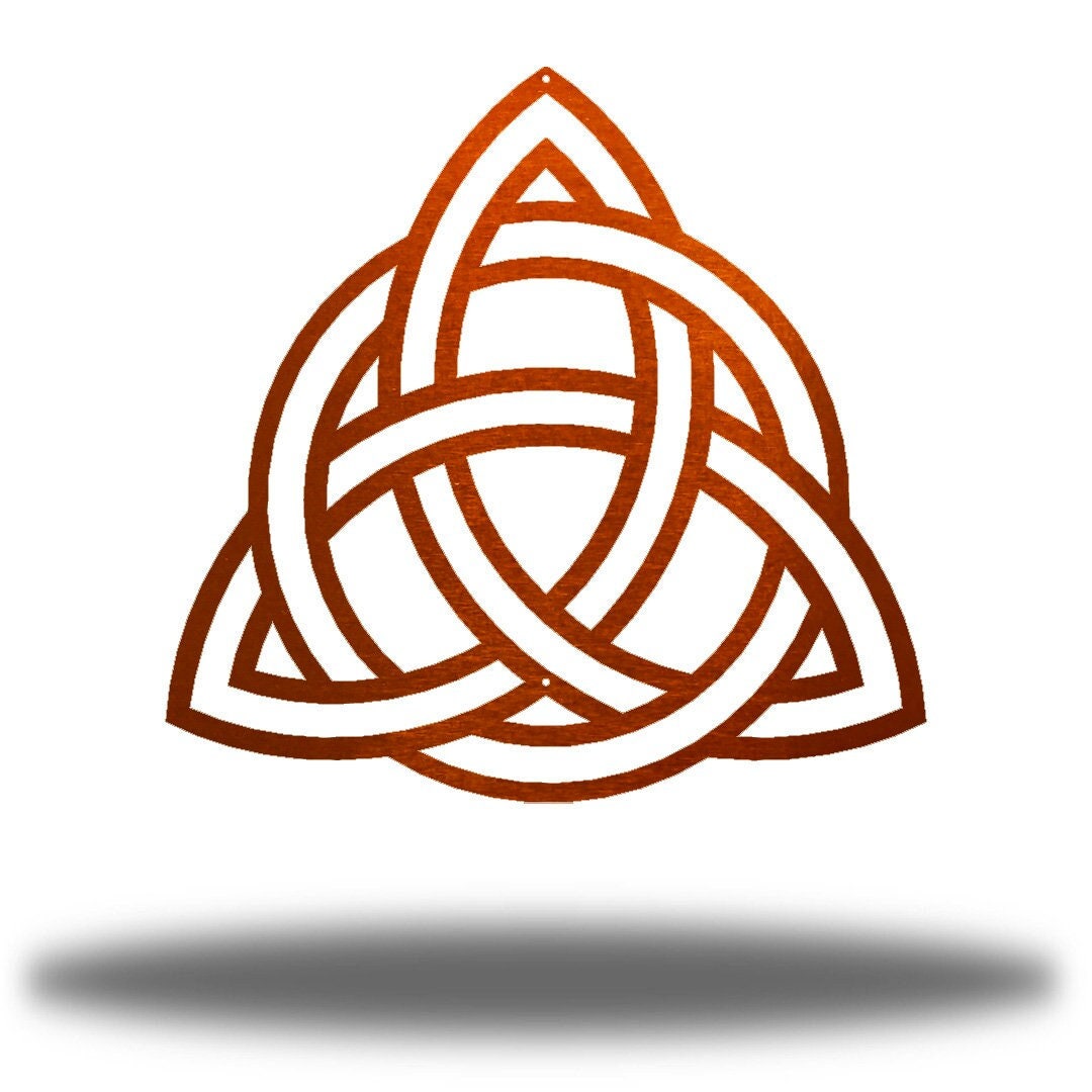 Celtic Triangle Historical Irish Home Metal Wall Art - Etsy