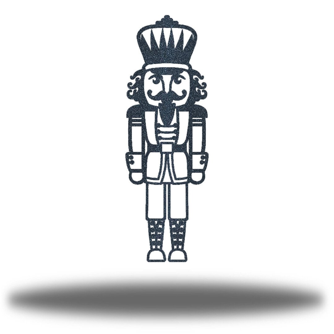 Christmas Nutcracker Winter Metal Wall Art Holiday Steel Decor - Etsy