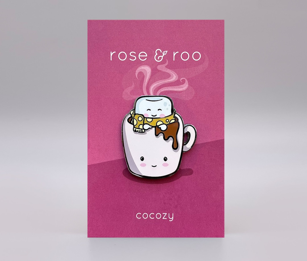 Cocozy Enamel Pin Cocoa - Etsy
