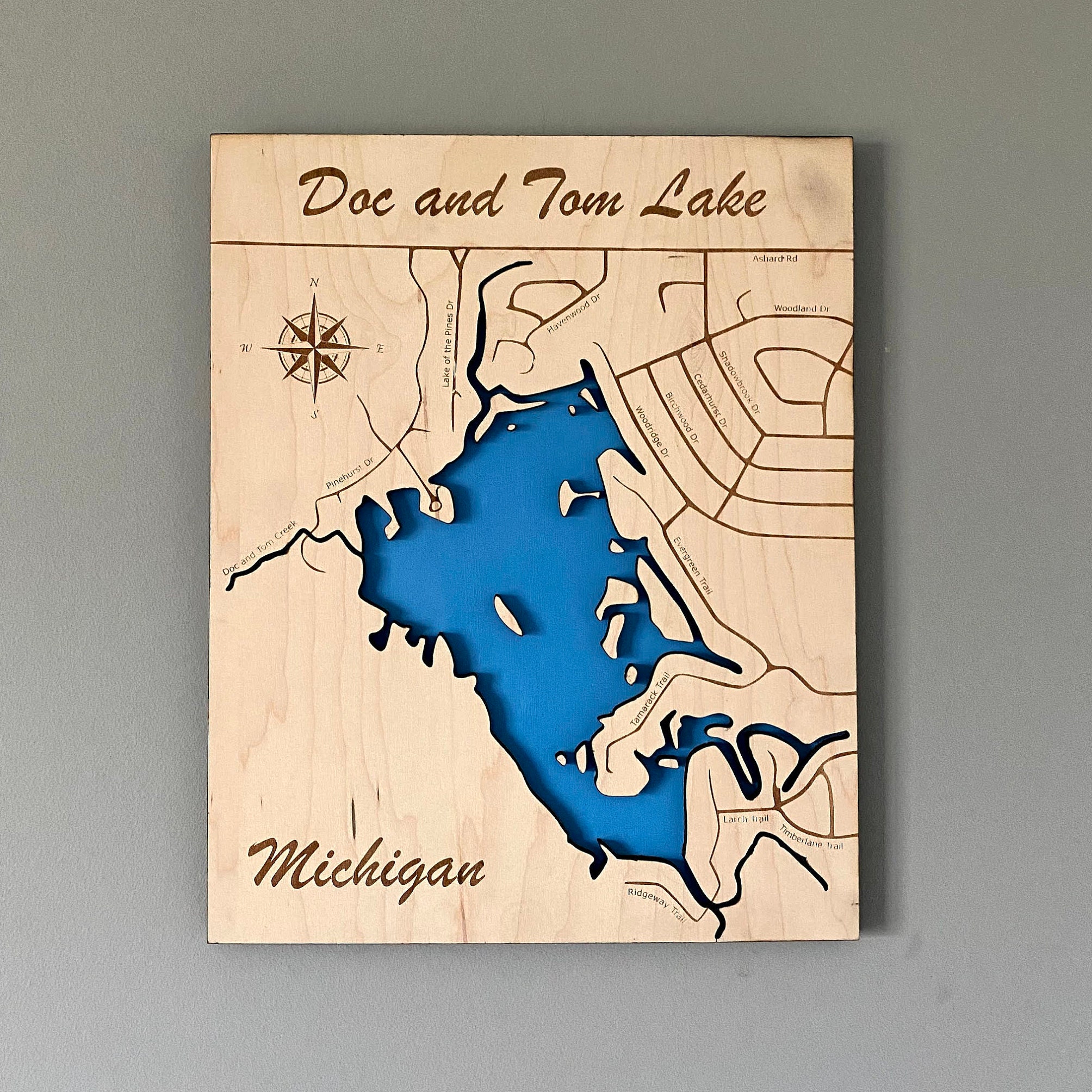 Angostura Reservoir Map Custom Lake Map Lake House Gift - Etsy Hong Kong