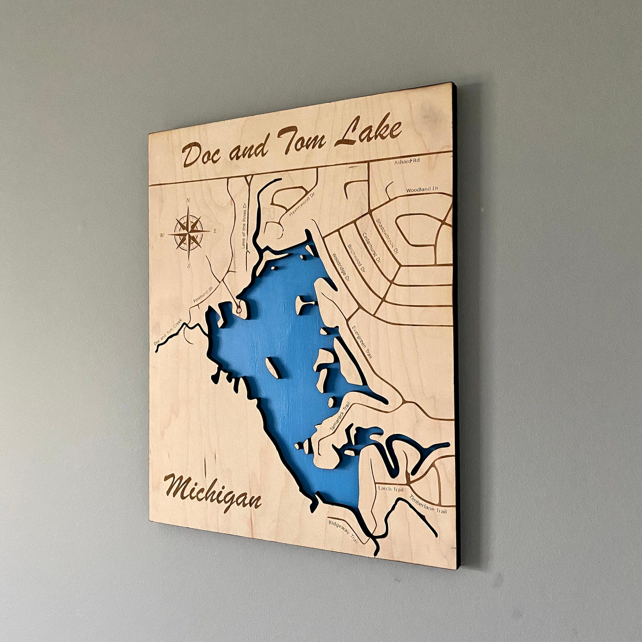 Angostura Reservoir Map Custom Lake Map Lake House Gift - Etsy Hong Kong