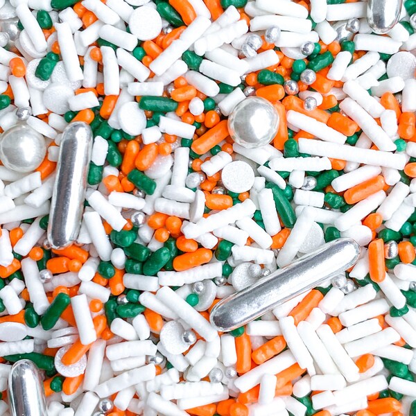 Orange Sprinkles - Etsy