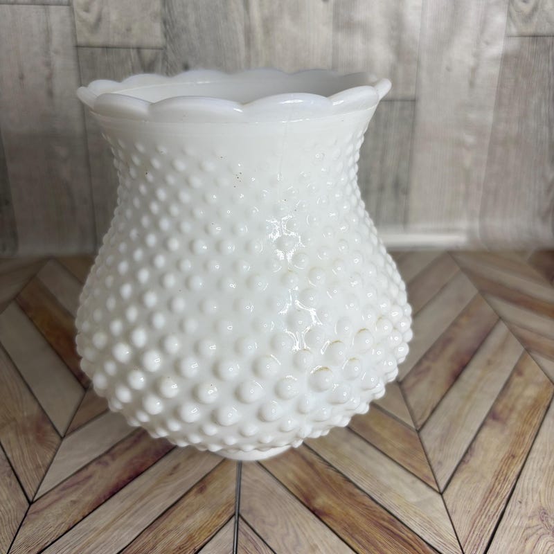 Hobnail Lamps Milk Glass - Etsy