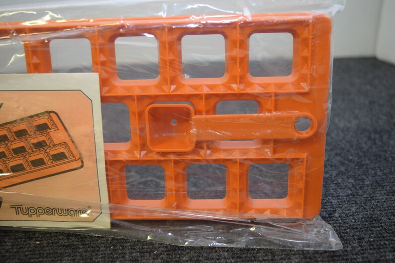 Tupperware Gourmet Tray Ravioli Pierogi Dumpling Maker Orange - Etsy