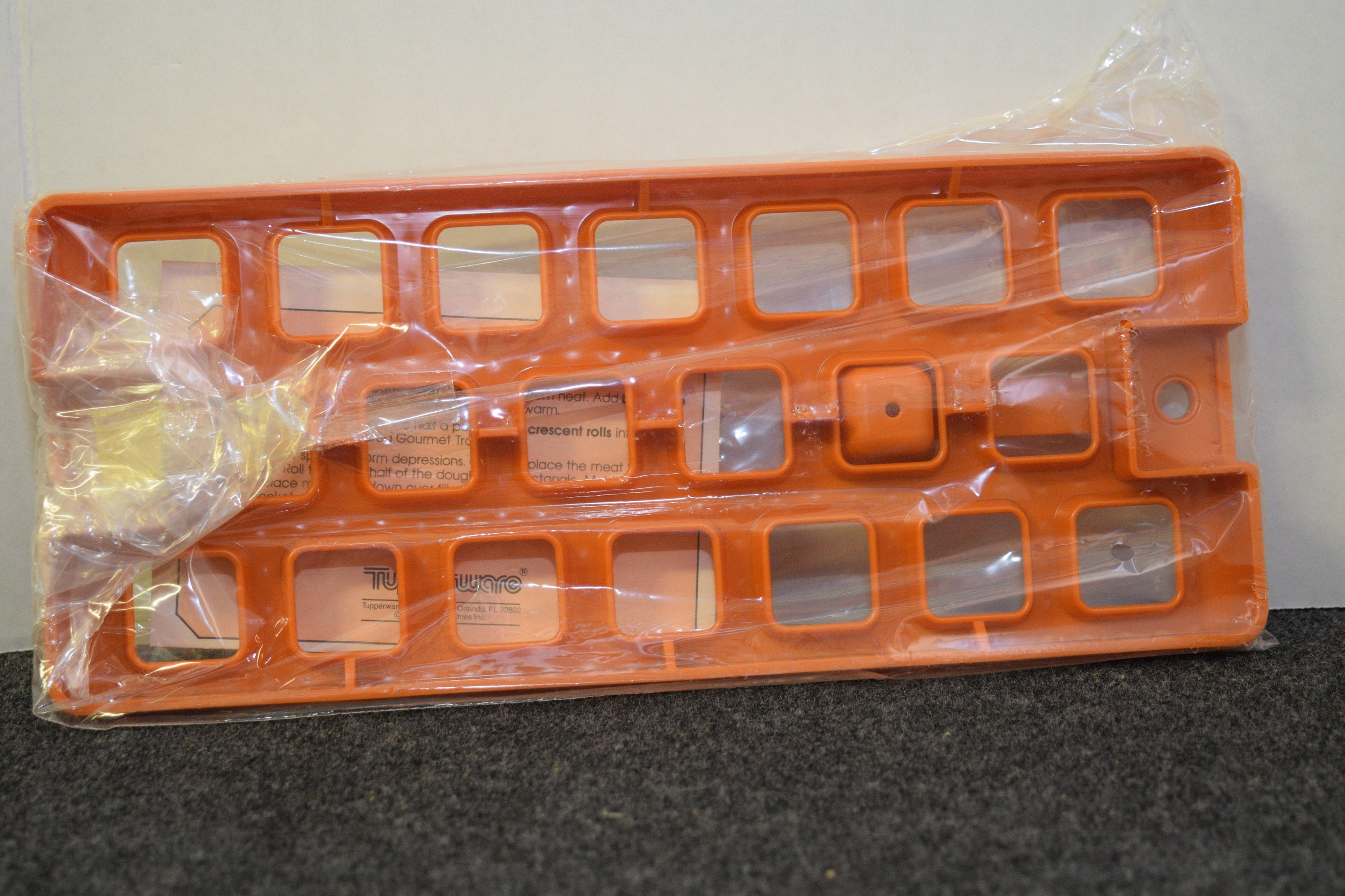 Tupperware Gourmet Tray Ravioli Pierogi Dumpling Maker Orange - Etsy