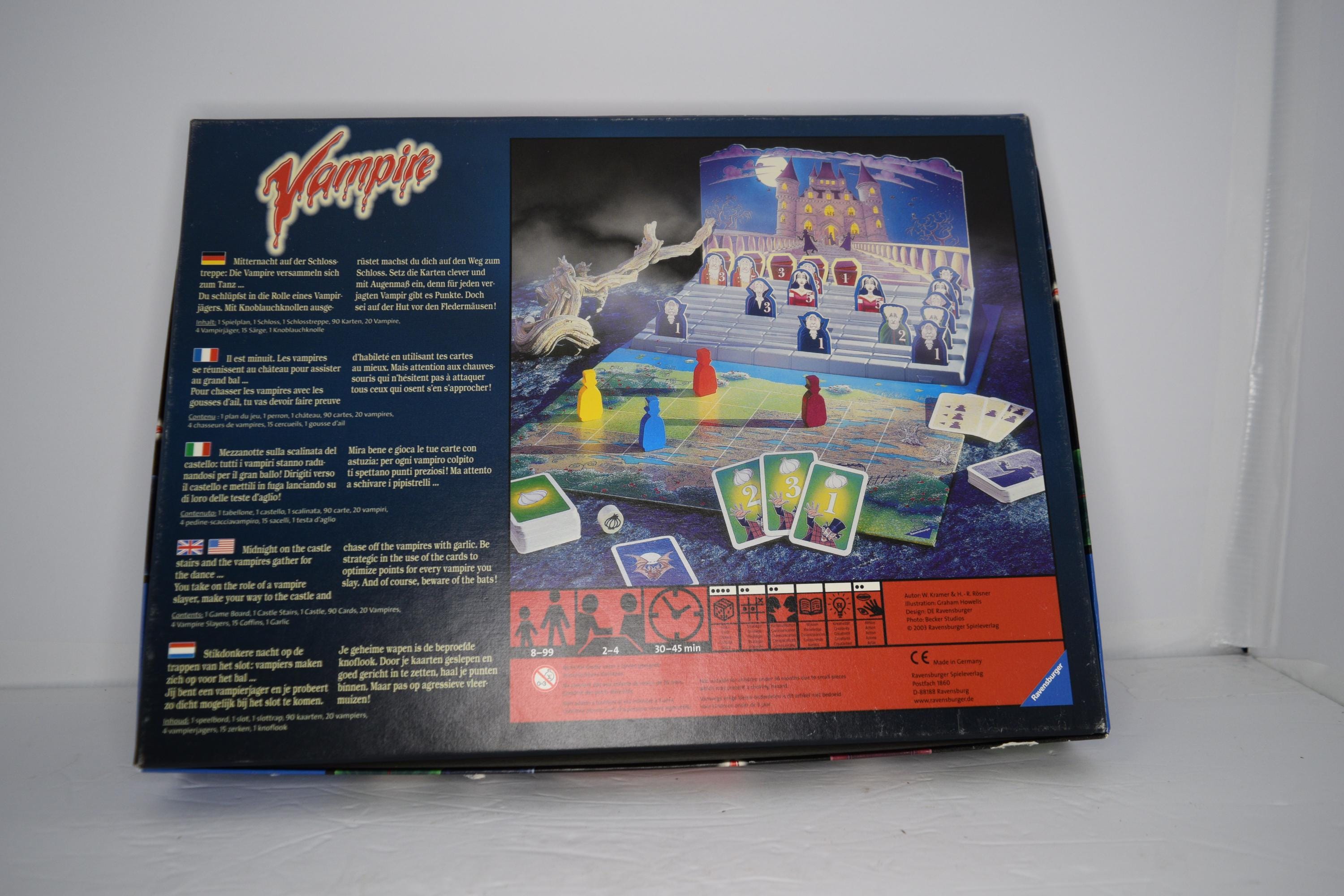 Ravensburger Vampire 3D Board Game Complete - Etsy