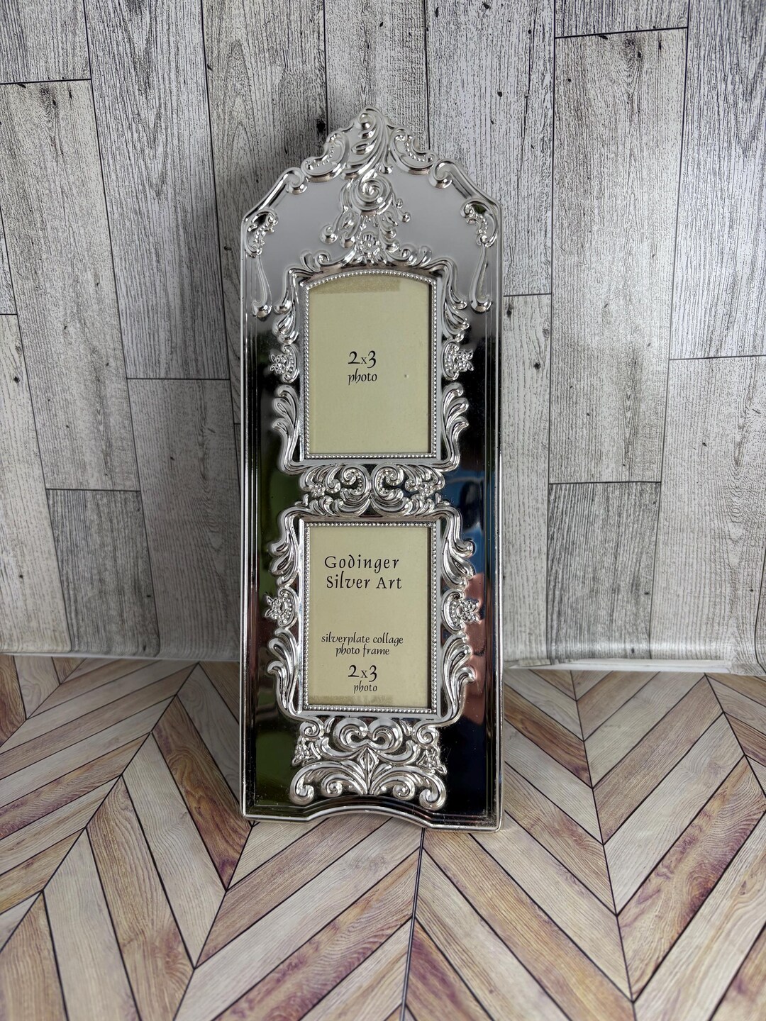 Godinger Silver Art Silverplate Collage Photo Frame 2"x3" - Etsy