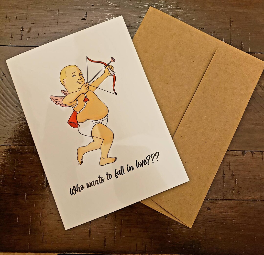 Bobby Hill Cupid Card - Etsy