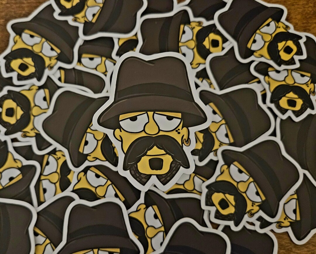 Cholo Bart Sticker - Etsy
