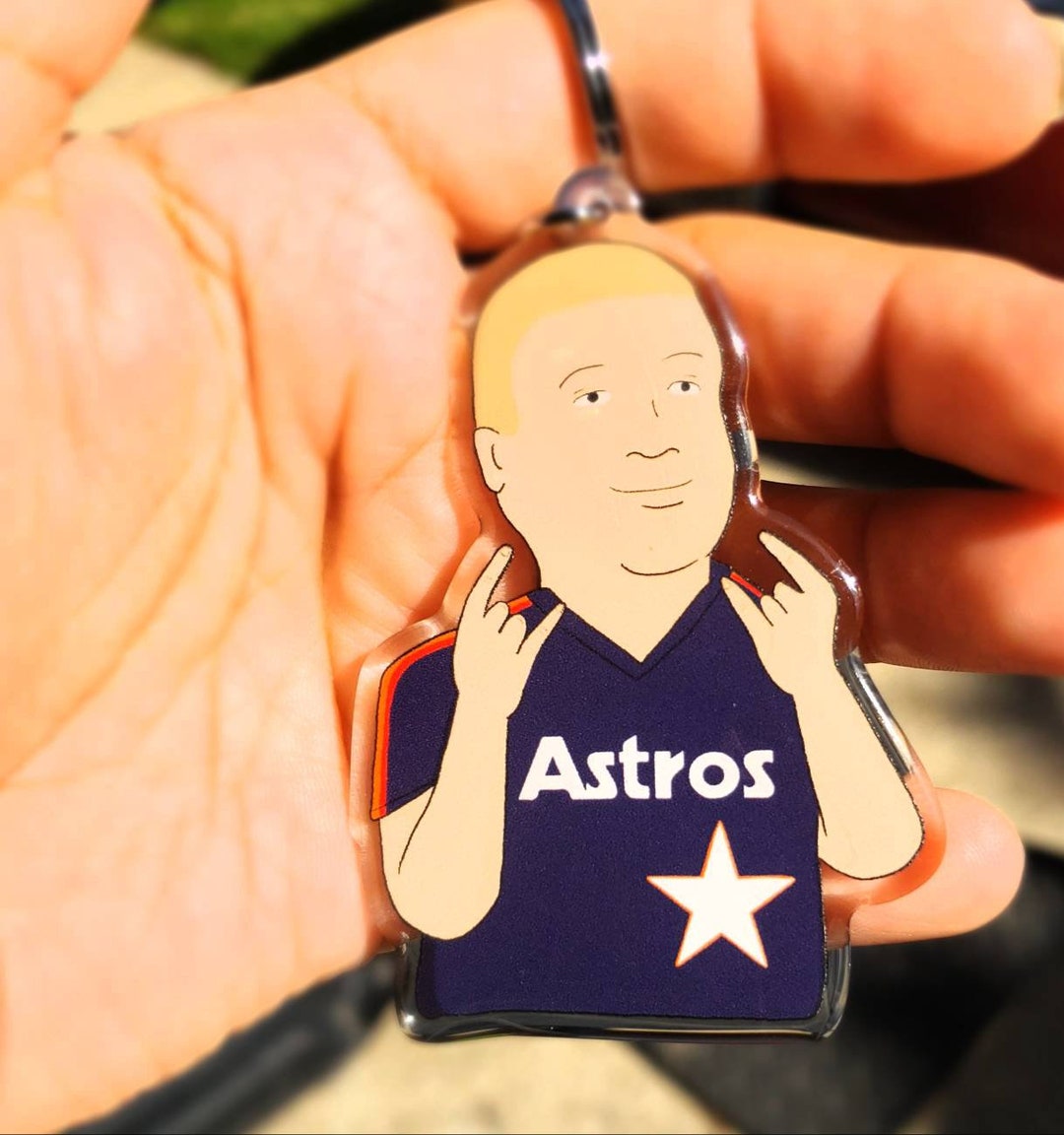 Bobby Hill Houston Astros Keychain 3 Inch - Etsy