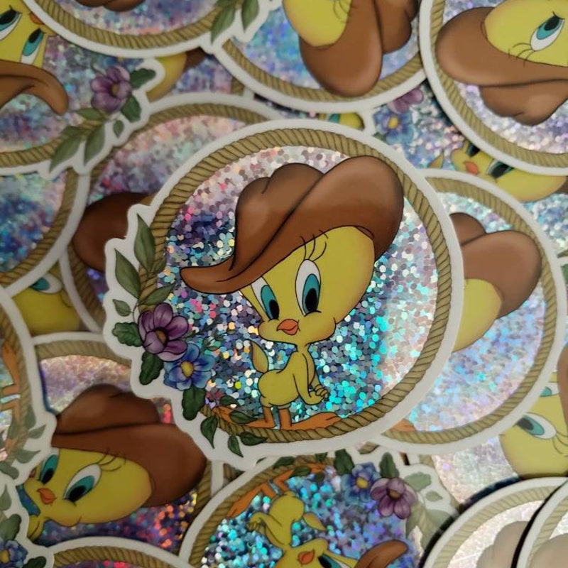 Tweety Bird Stickers - Etsy