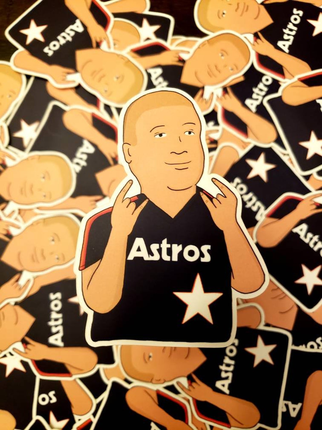 Bobby Hill Houston Astros Sticker - Etsy