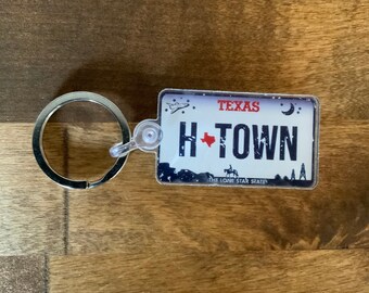Urban Cowboy Bud and Sissy 3 Inch License Plate Keychain - Etsy