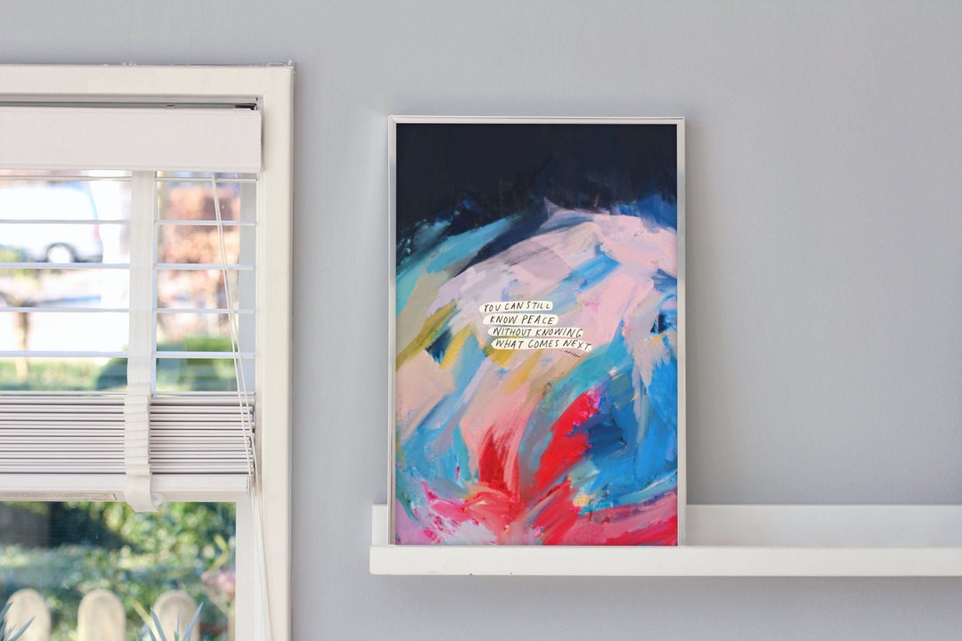 You Can Still Know Peace - Instant Download Digital Print - Morgan ...