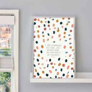 I Am Learning to Find Joy Instant Download Digital Print - Etsy