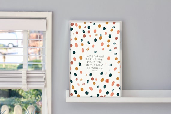 I Am Learning to Find Joy Instant Download Digital Print - Etsy