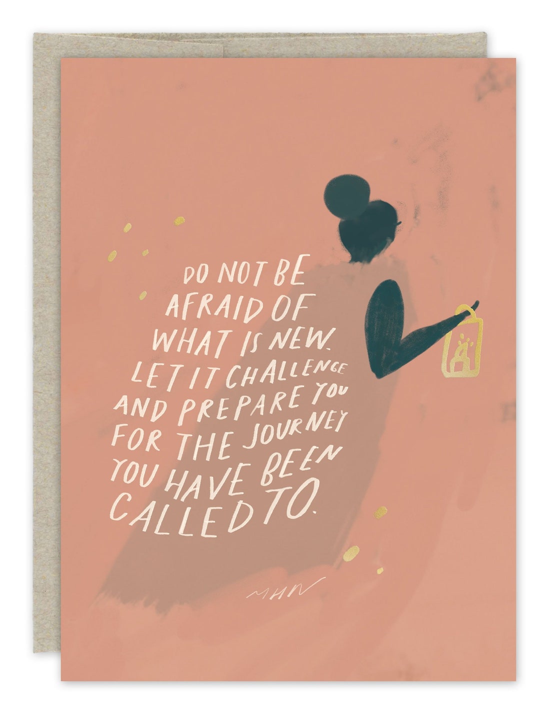 Do Not Be Afraid" Encouragement Card - Etsy