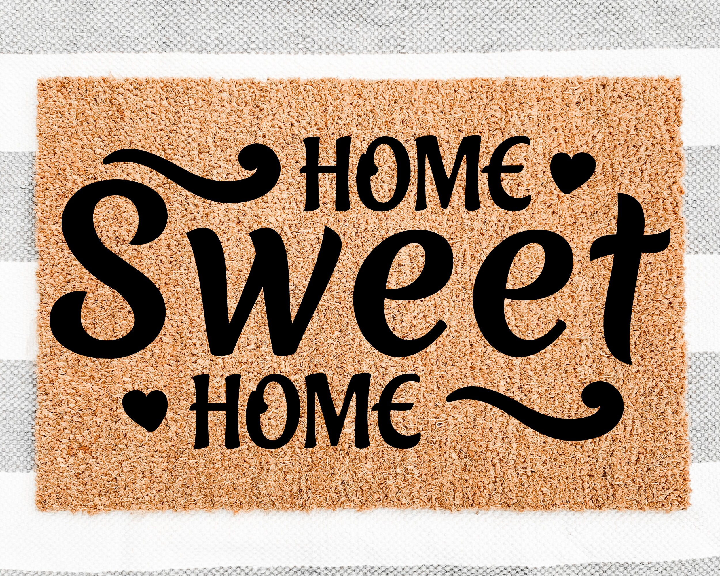Home Sweet Home SVG Doormat Doormat Signs SVG Door Mat | Etsy