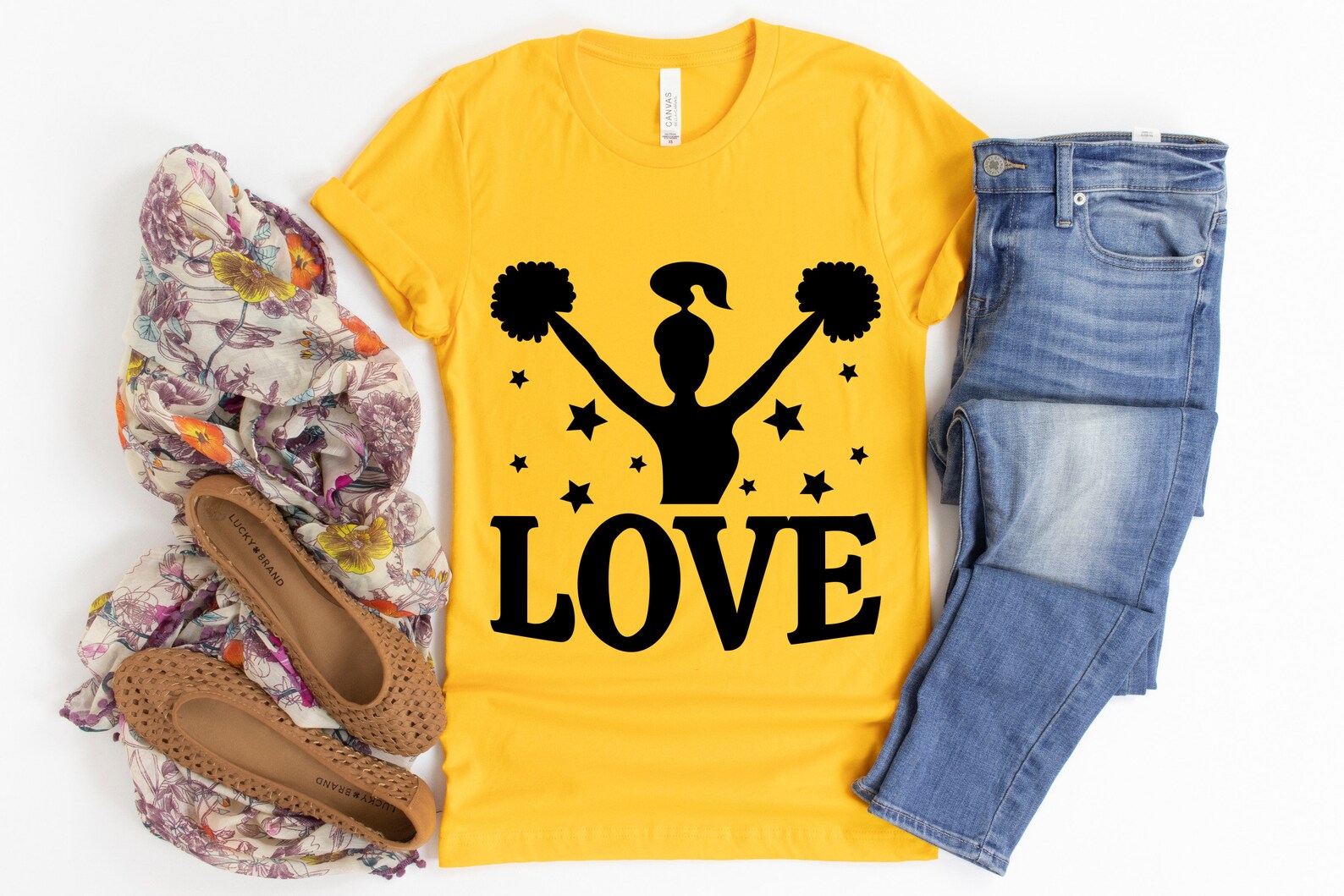 Cheerleader Love SVG Cheer SVG Cut File Cheerleader SVG | Etsy