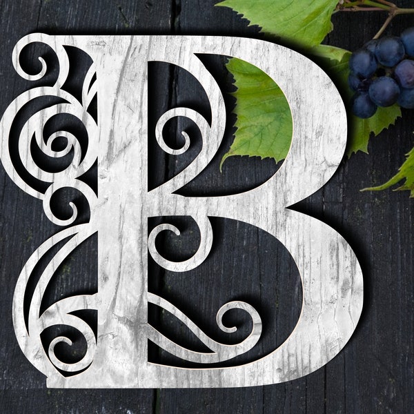 Letter B Svg - Etsy