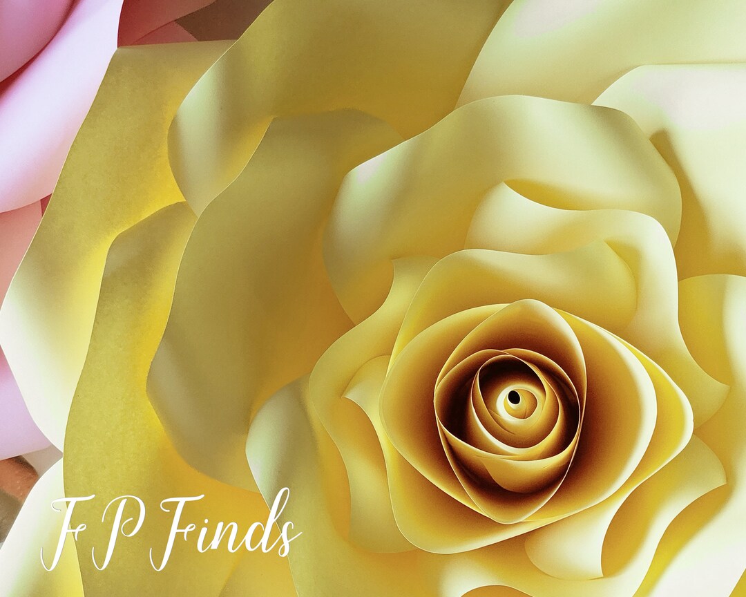 Papier Rose Svg Papier bloem sjabloon svg Papier bloem svg - Etsy Nederland