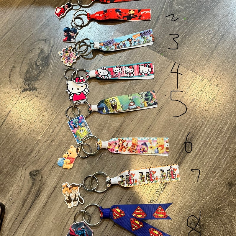 Cartoon Keychain - Etsy