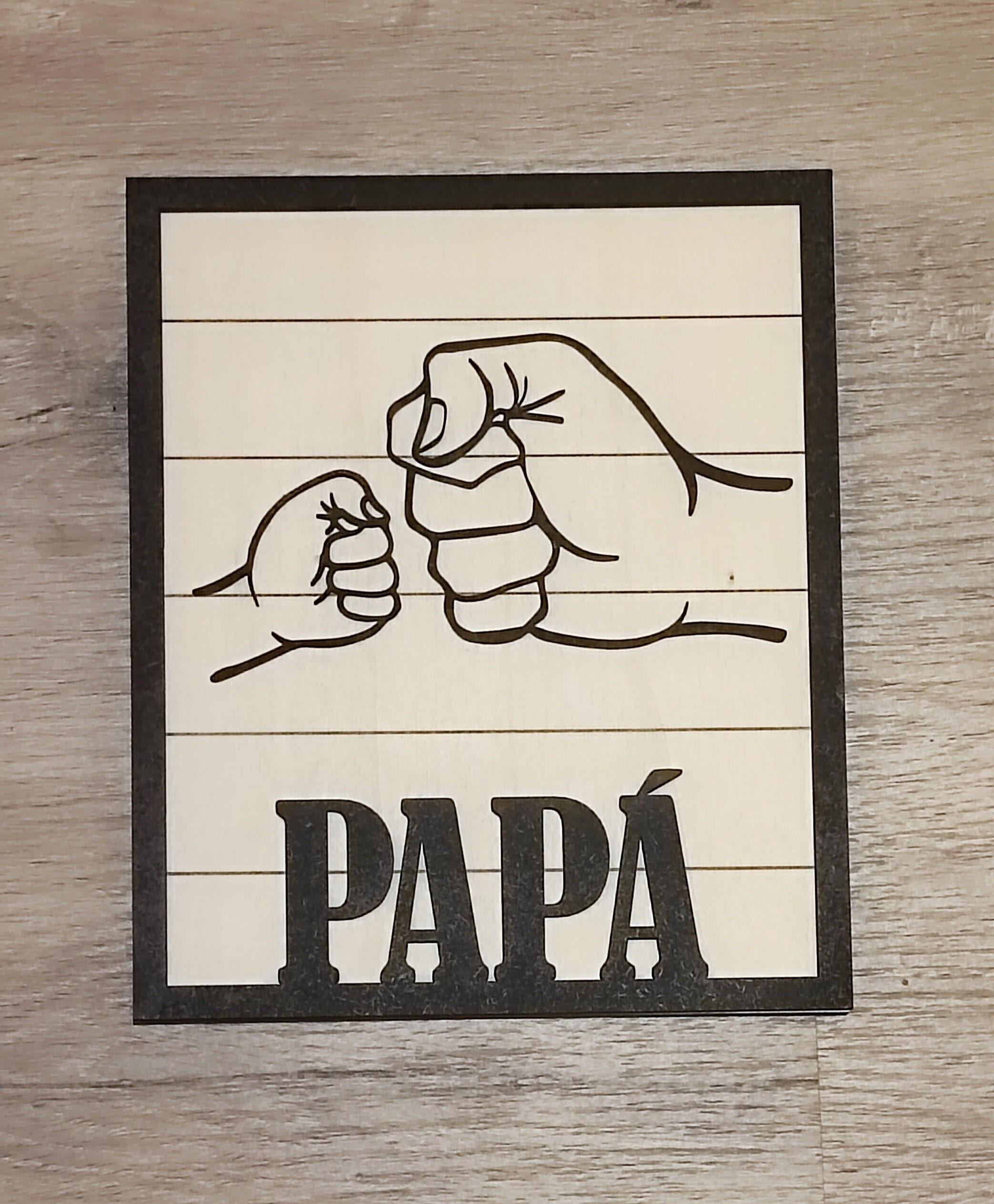 Father's Day Gift, Dedication Frame, Digital Download, Laser Cut ...