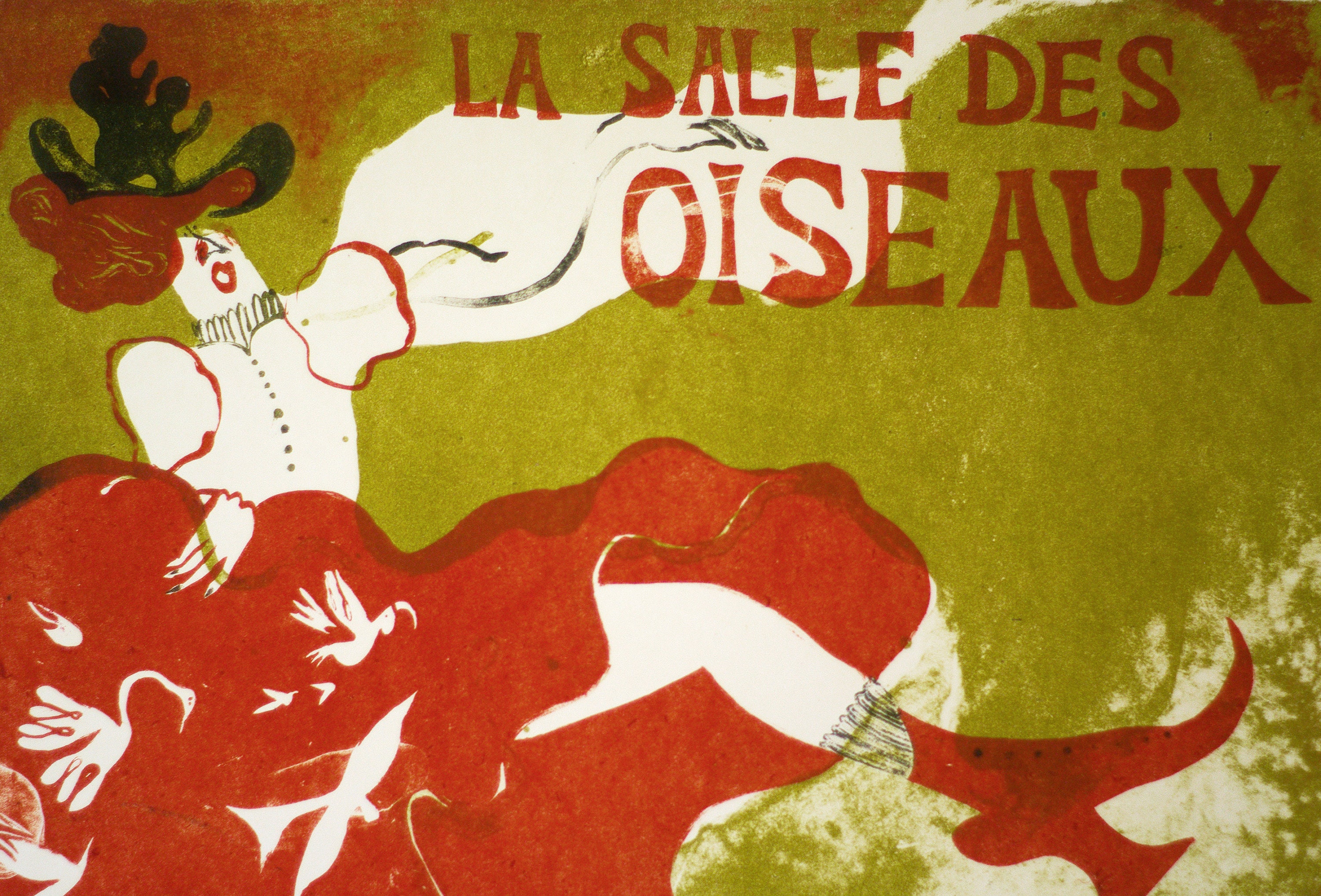 Large Lithograph Art Print - Etsy