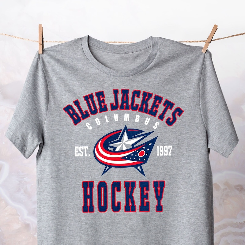 Columbus Blue Jackets Svg - Etsy