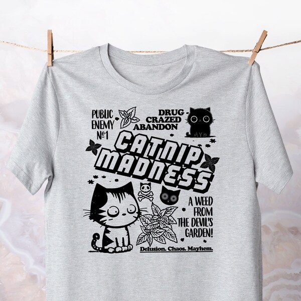 Catnip Madness Shirt - Etsy